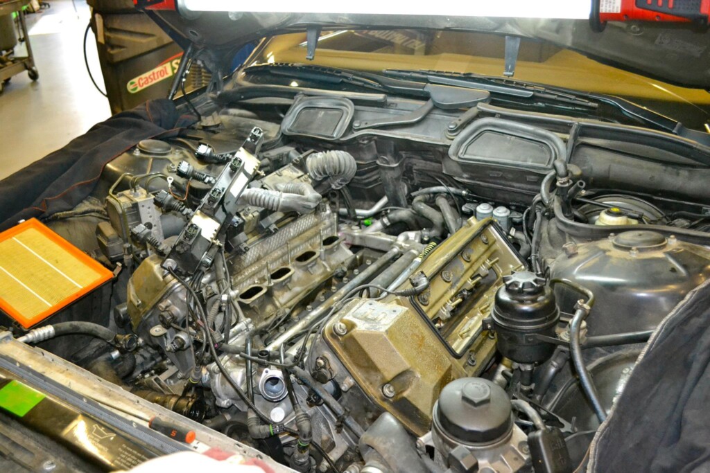BMW 740iL - M62 Engine Reseal - Atlantic Motorcar Center
